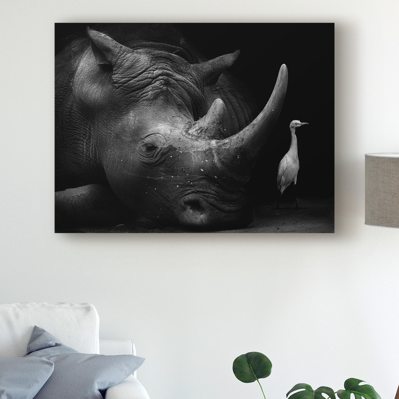 East Urban Home The Bodyguard by Giovanni Casini - Photograph Print on Canvas - Wayfair Canada